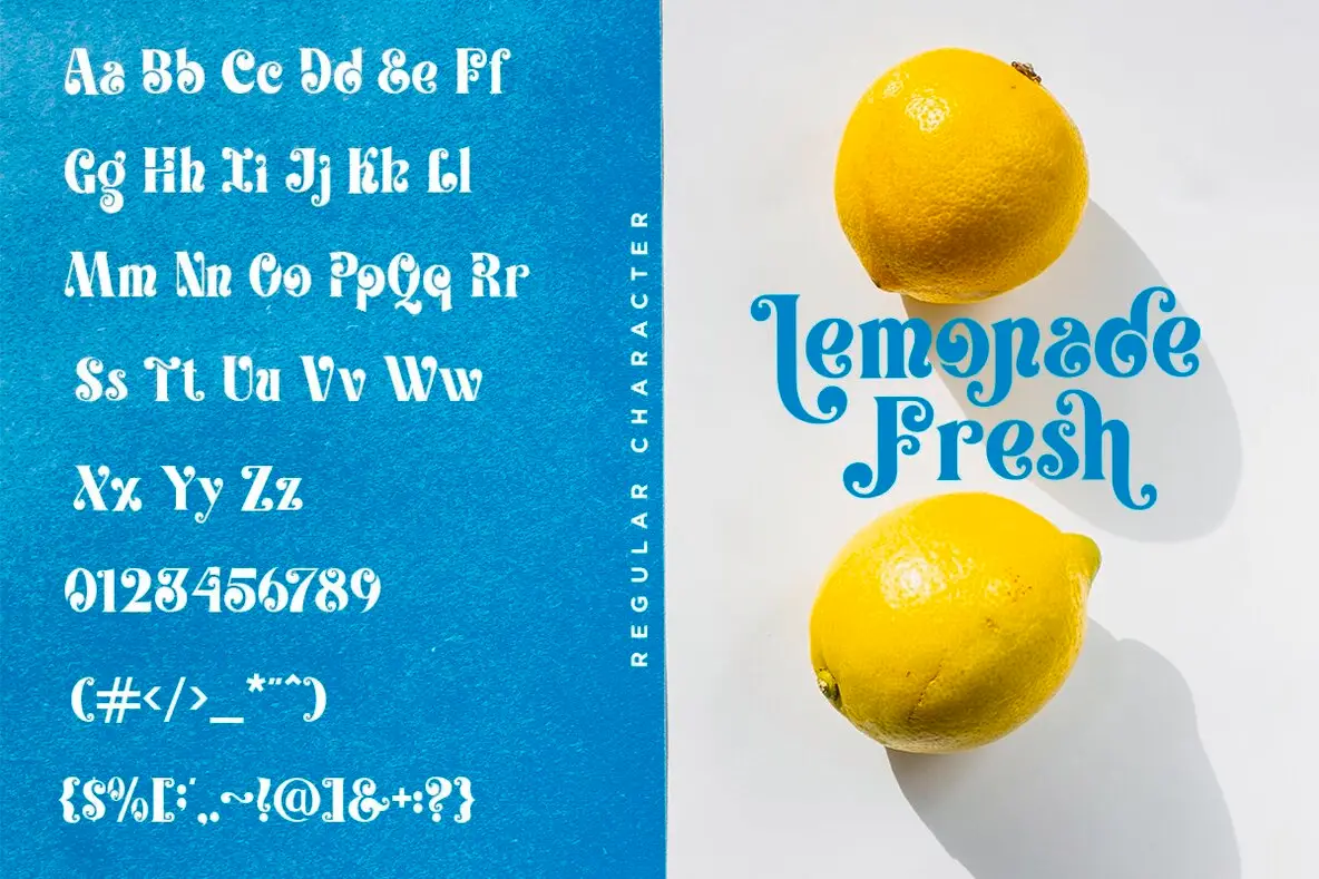Lemonade Fresh Font - YouWorkForThem