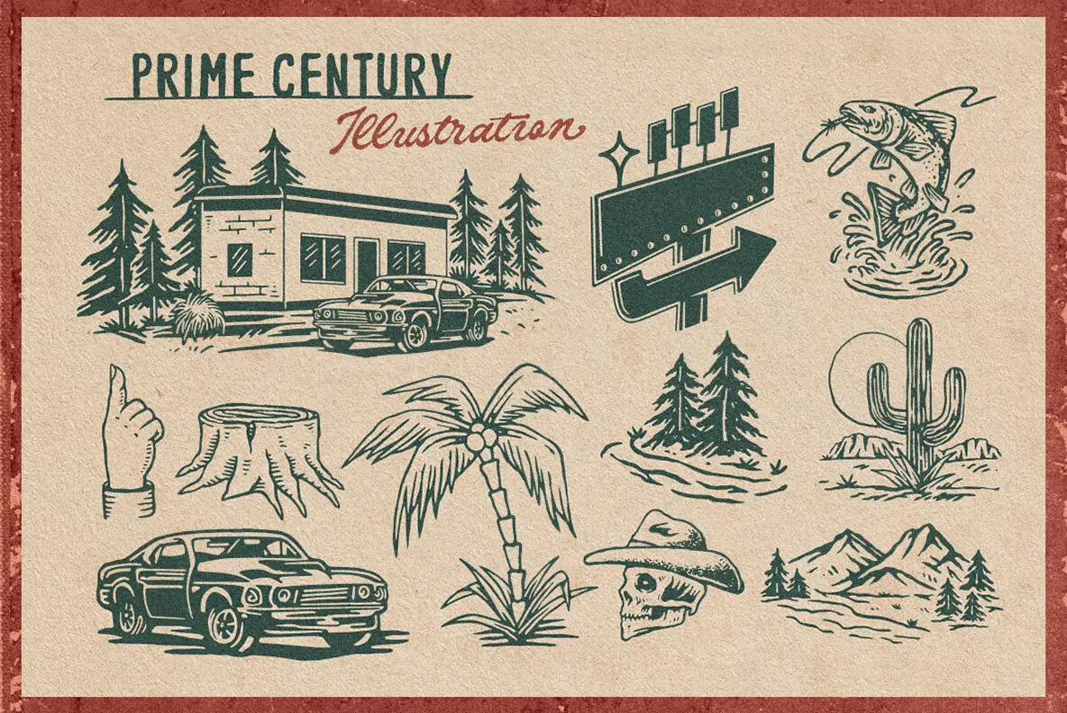 Prime Century Font - YouWorkForThem