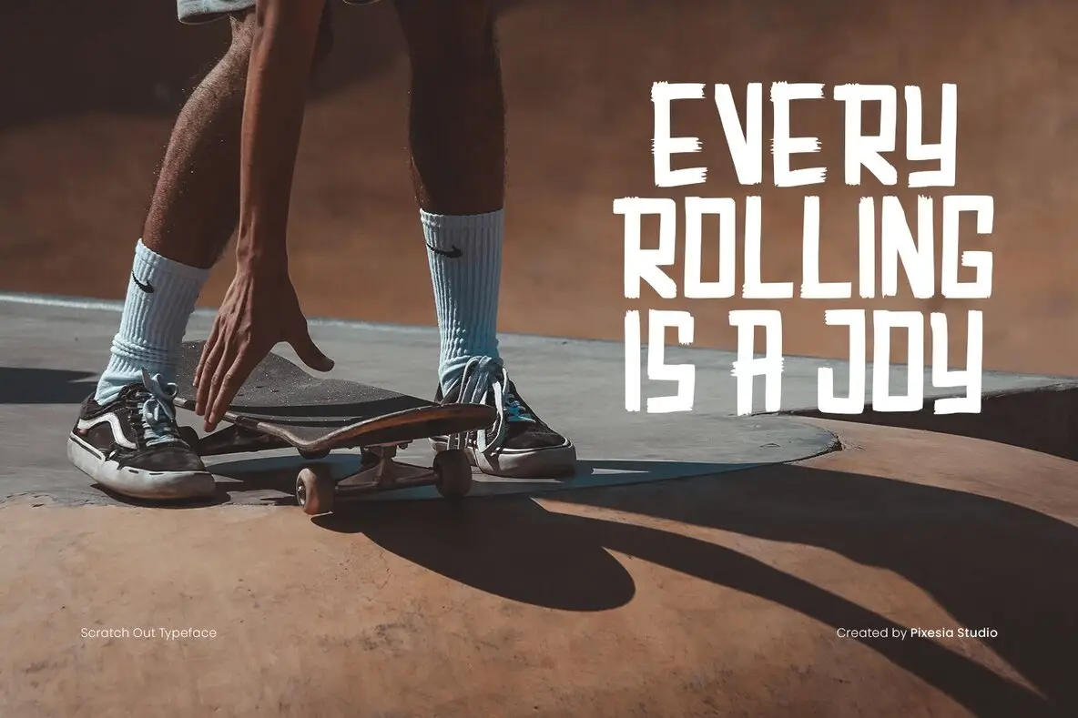 Scratch Out Font - FontPath