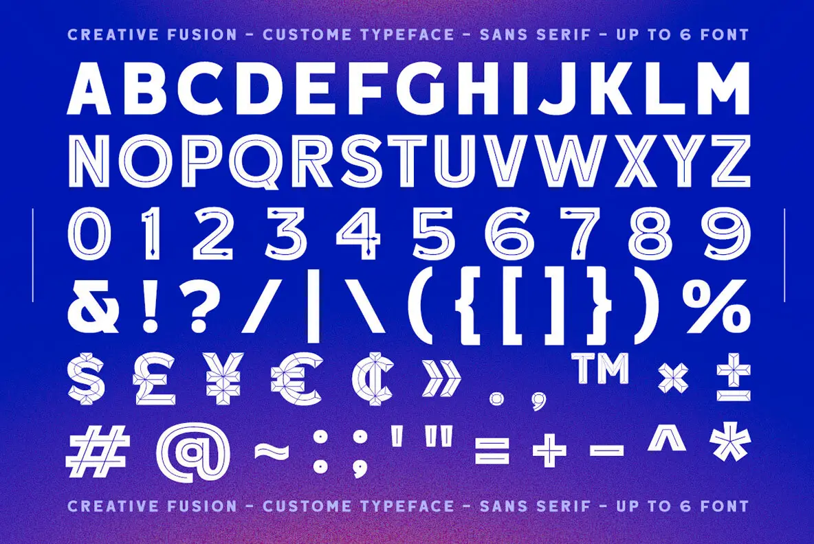 Creative Fusion Font - YouWorkForThem