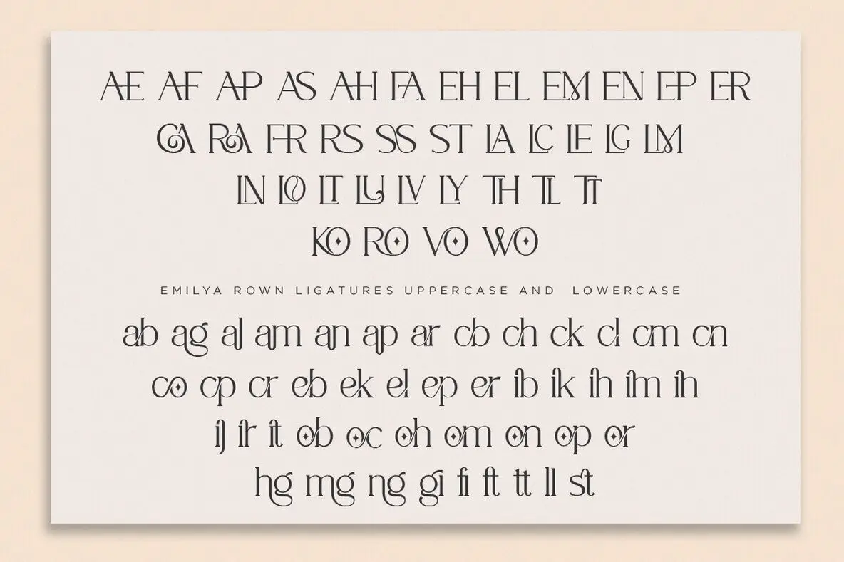 Emilya Rown Font - YouWorkForThem