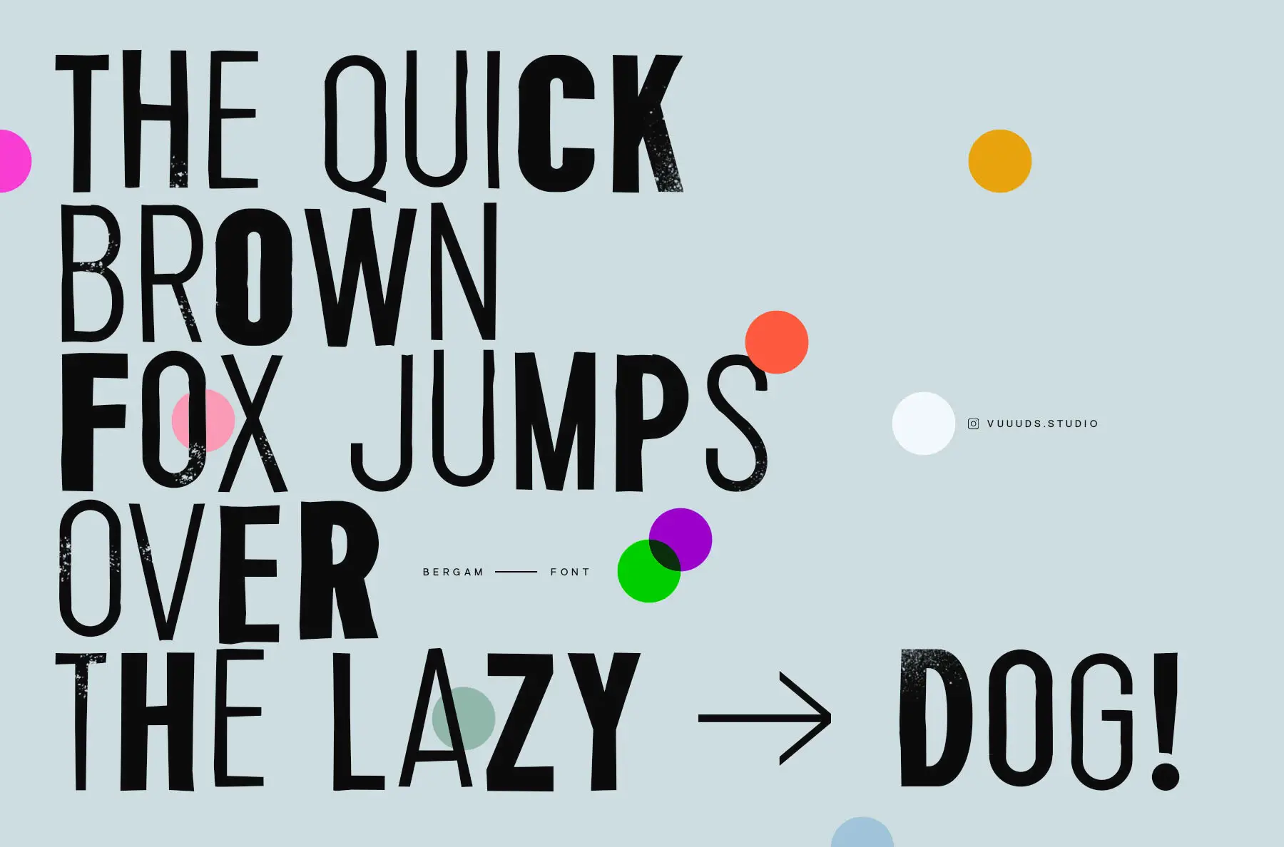 Bergam Font - YouWorkForThem