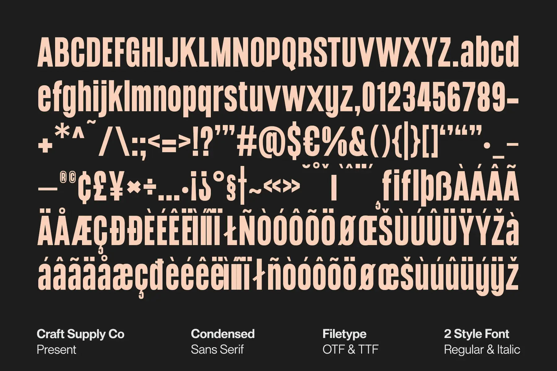 Godger Font - YouWorkForThem