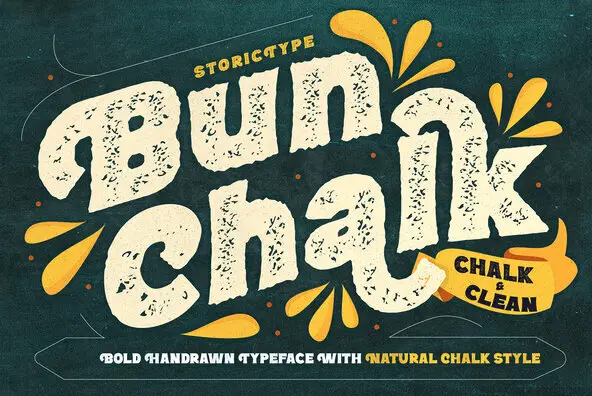 Rustic and Handmade Chalk Fonts - FontPath