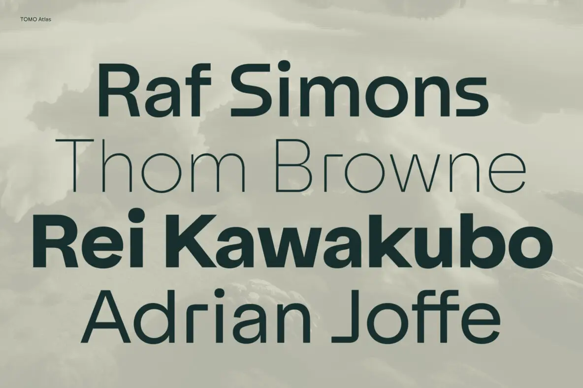 Atlas Font - YouWorkForThem