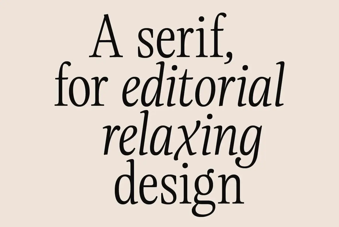 Evans Font - YouWorkForThem