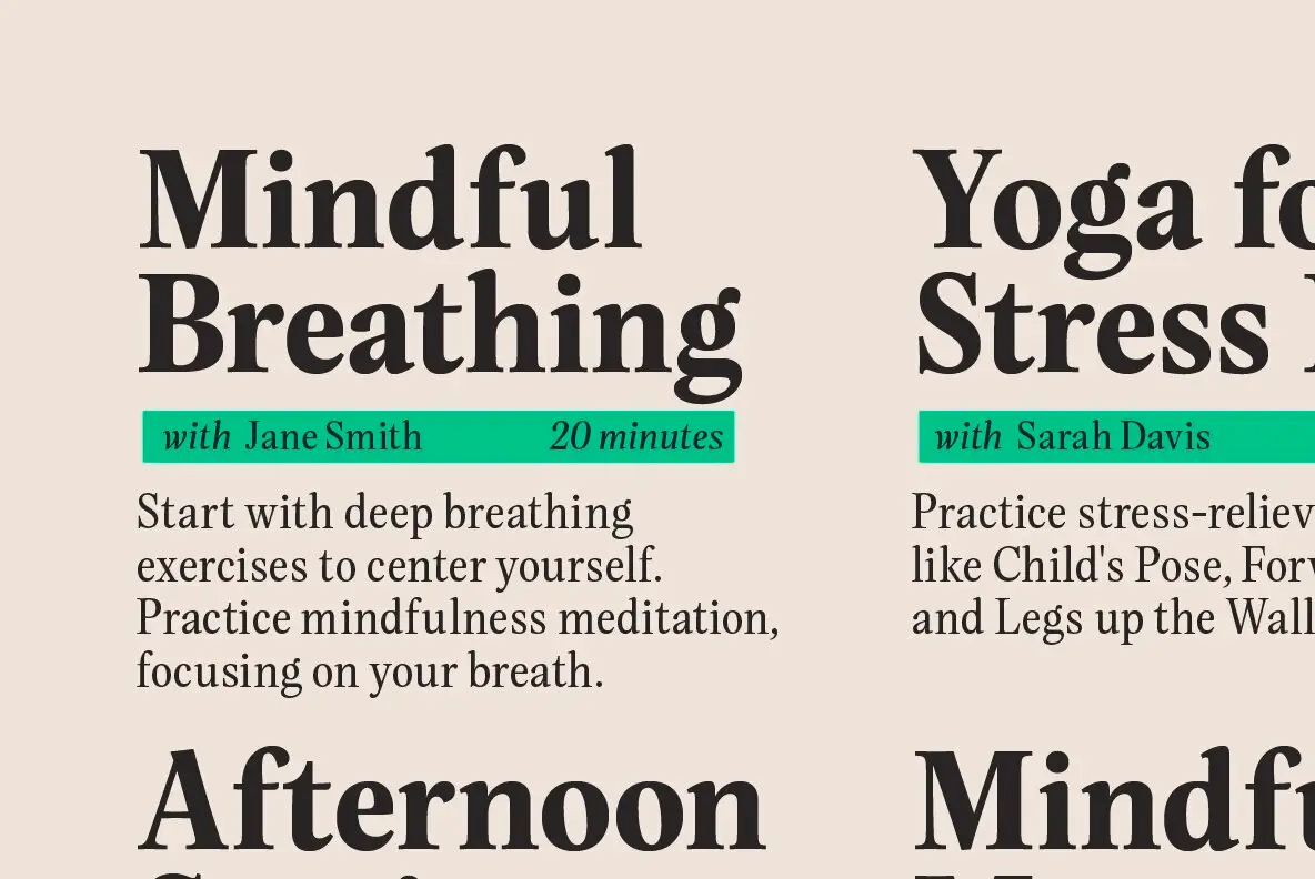 Evans Font - YouWorkForThem