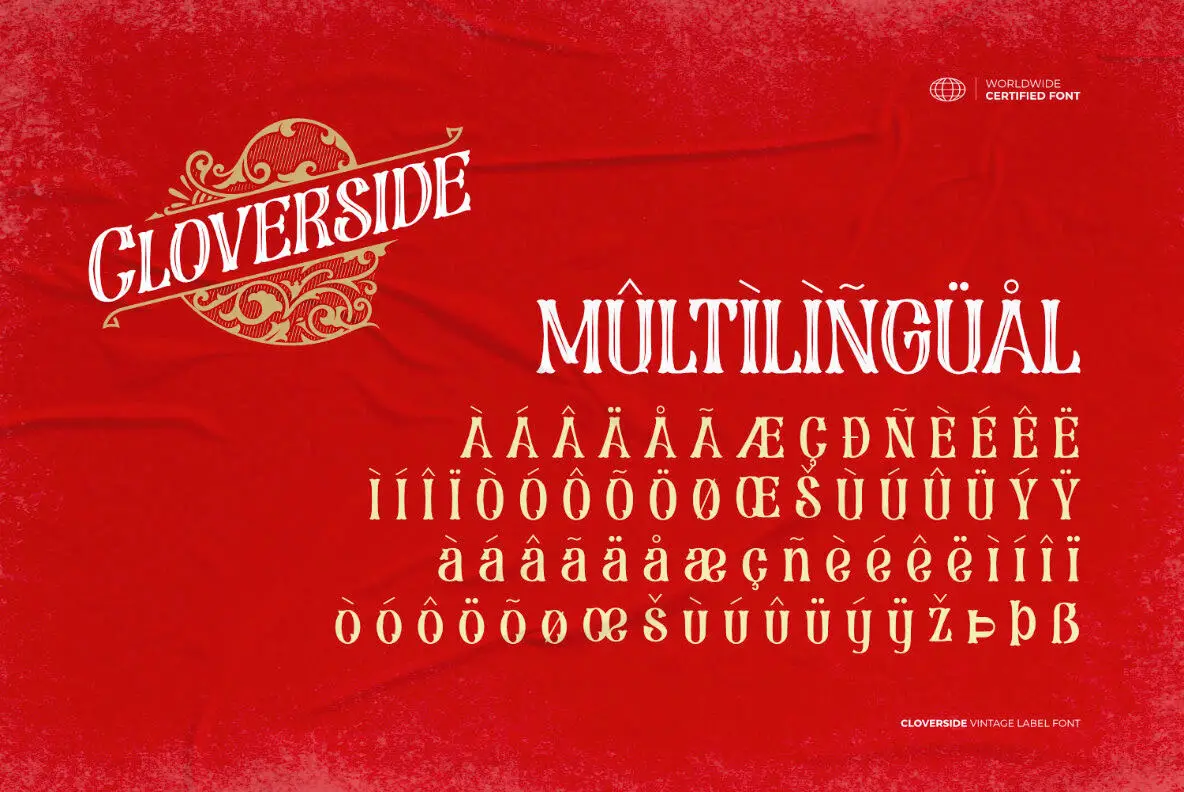 Cloverside Font - YouWorkForThem