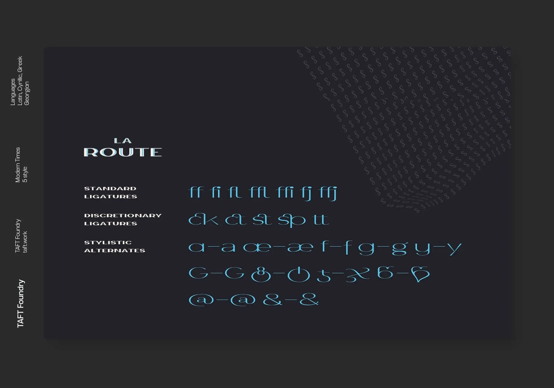 La Route Font - FontPath