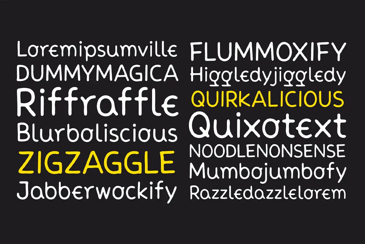 Neue Comic Font - YouWorkForThem