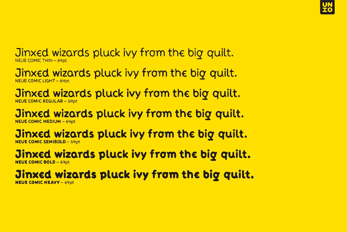 Neue Comic Font - FontPath