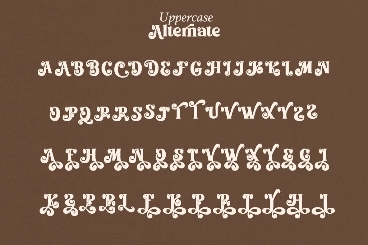 Lettero Mande Font - YouWorkForThem