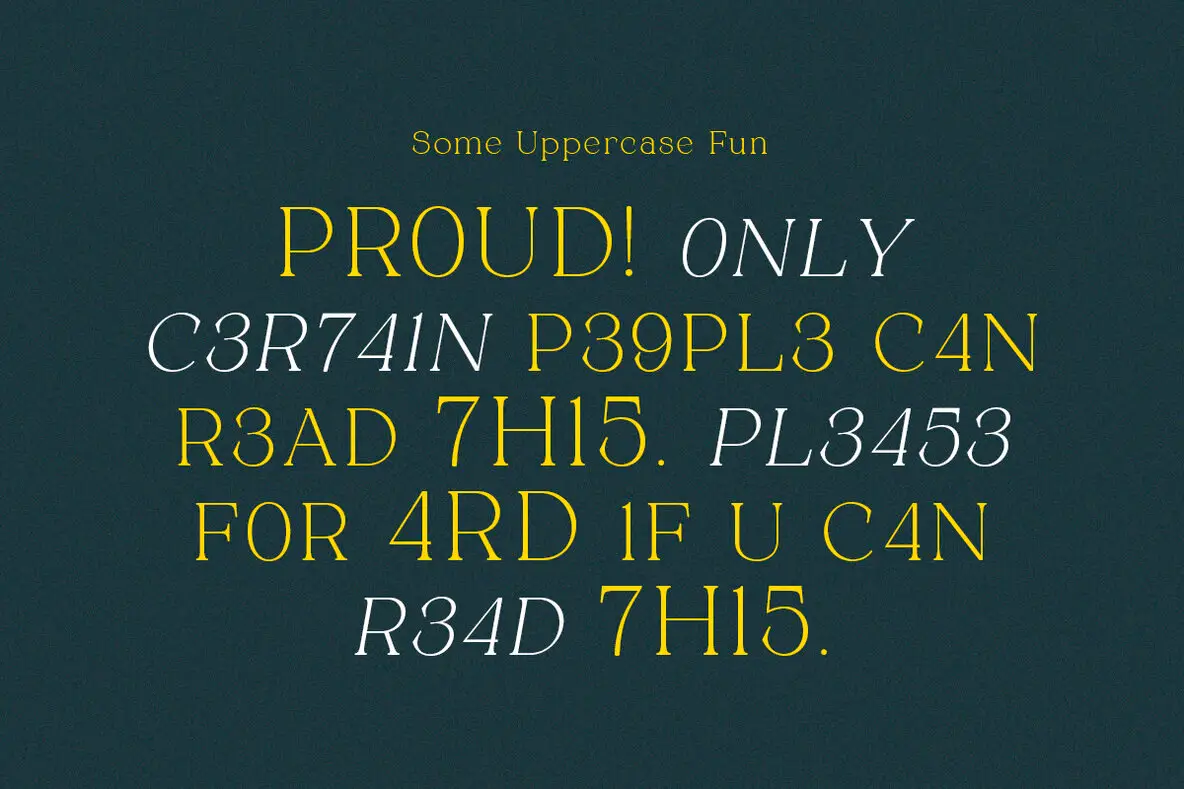 Alpinecia Font - YouWorkForThem