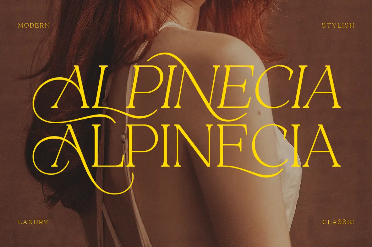Alpinecia Font - YouWorkForThem