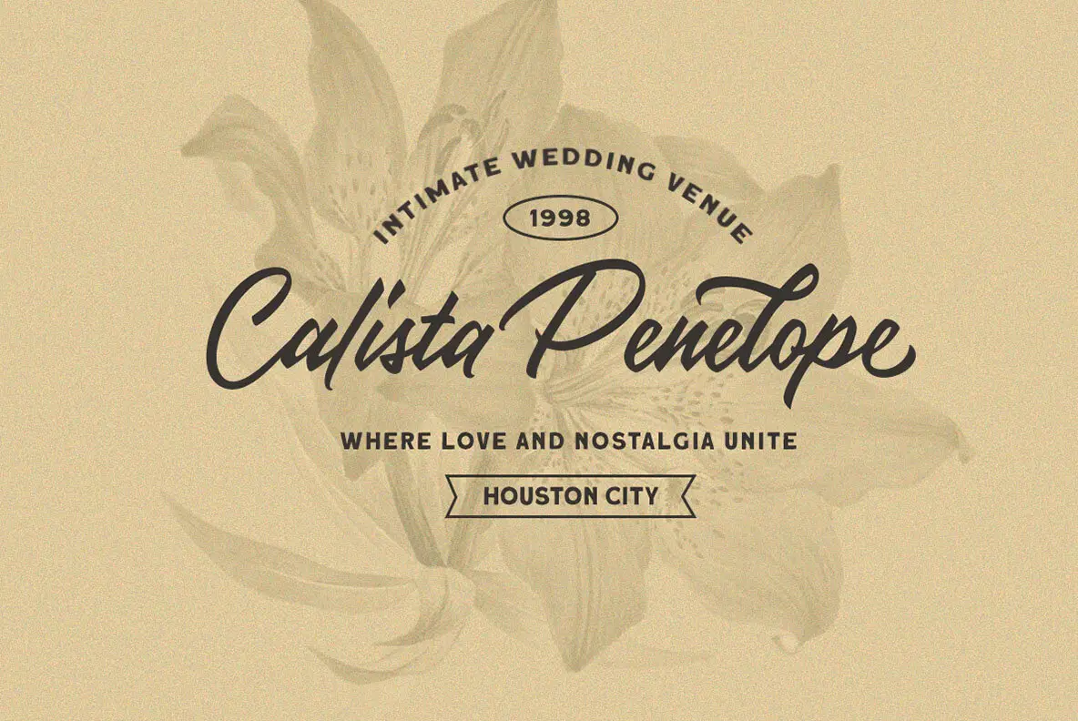 Thalia Threshold Font - FontPath