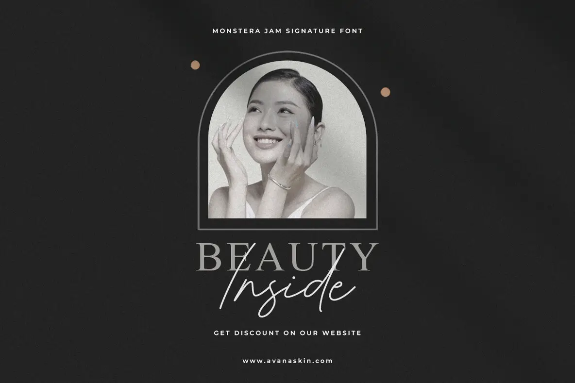 Monstera Jam Font - YouWorkForThem