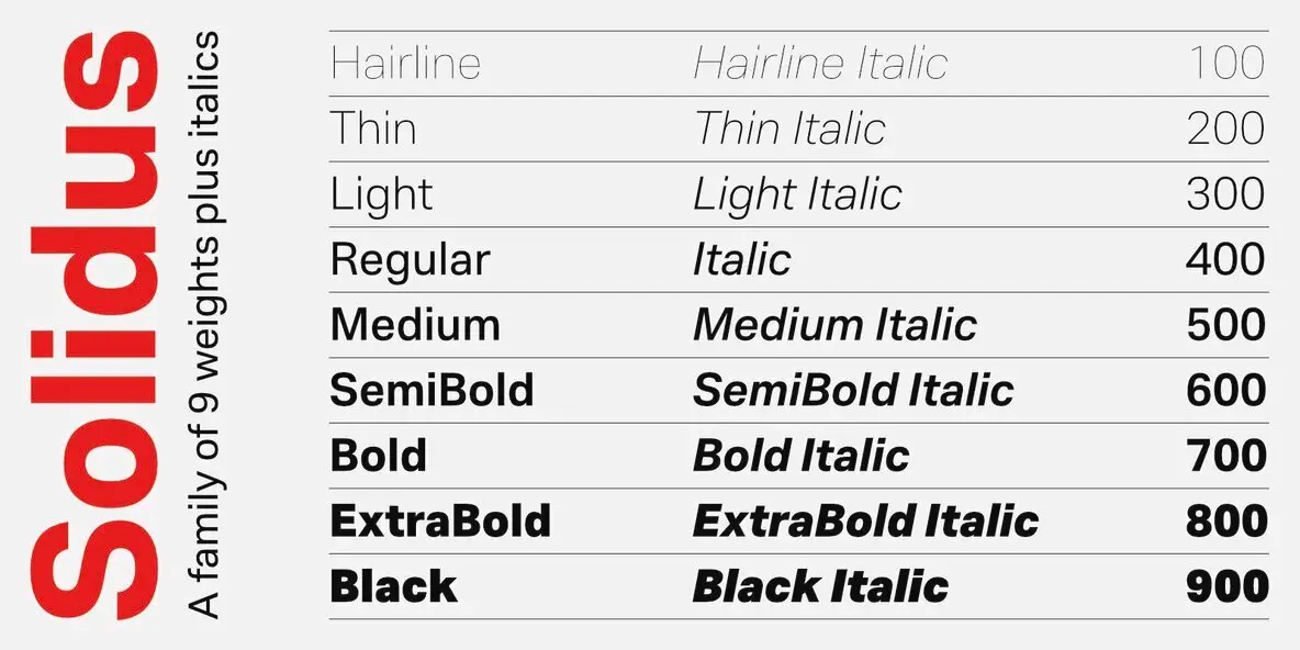 Solidus Font - YouWorkForThem