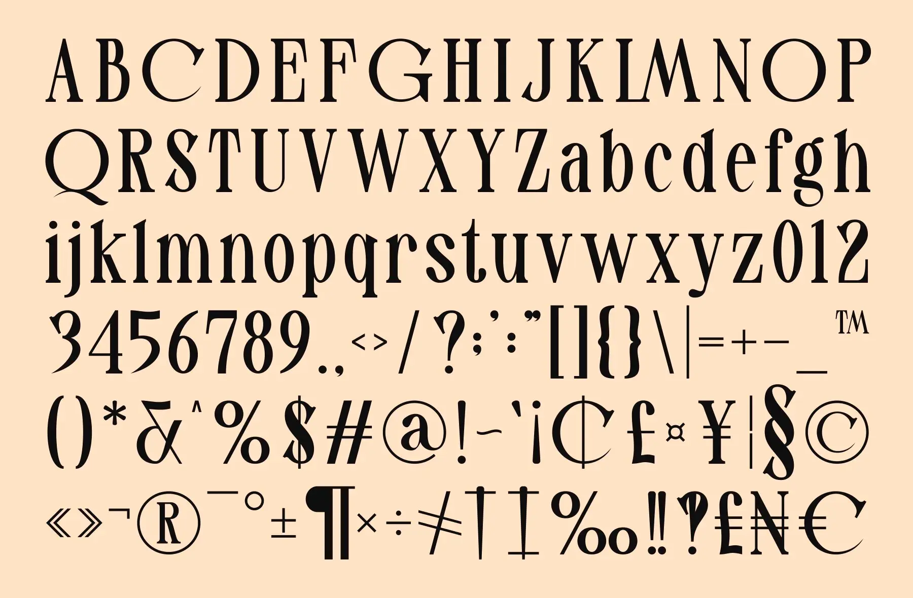 Bolger Font - YouWorkForThem