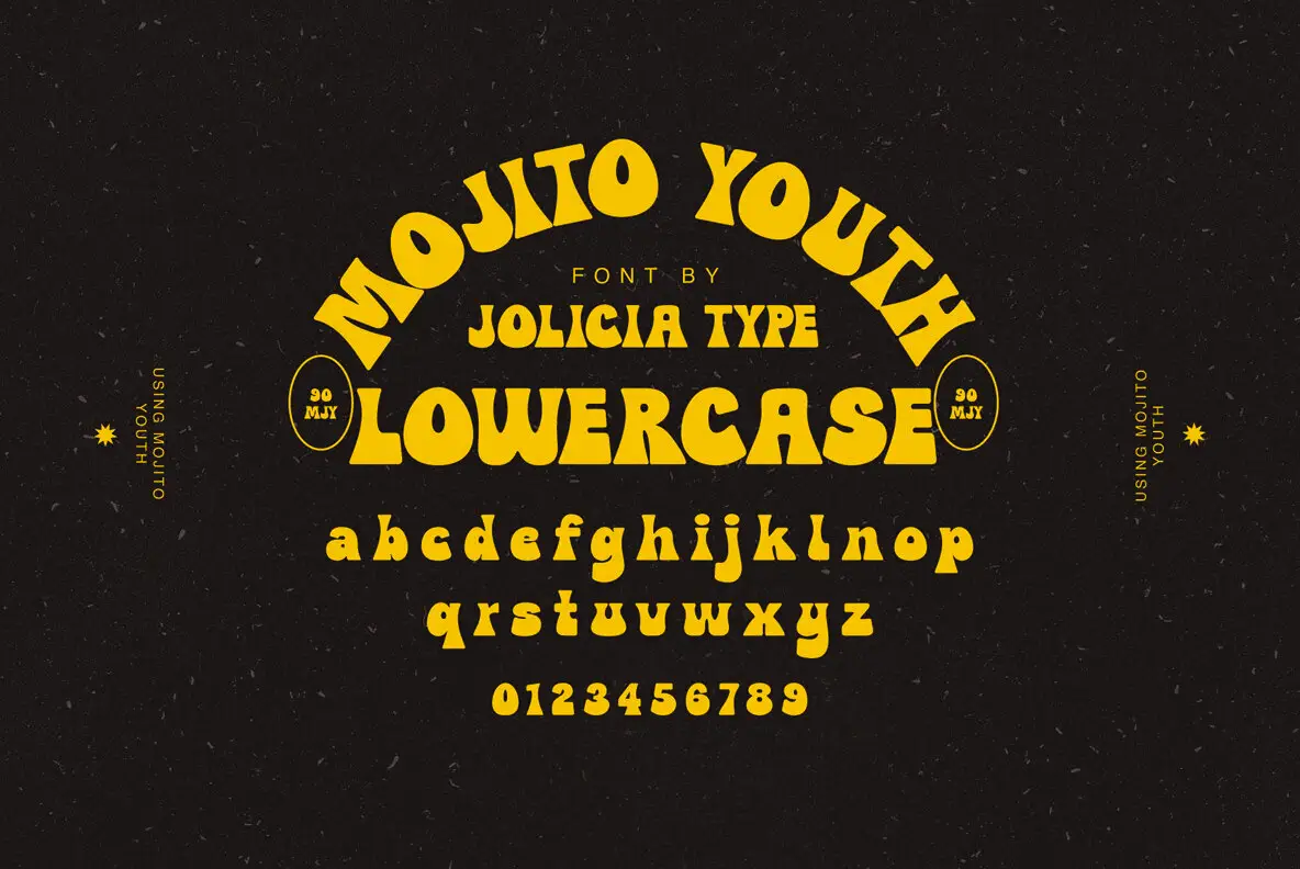 Mojito Youth Font - YouWorkForThem