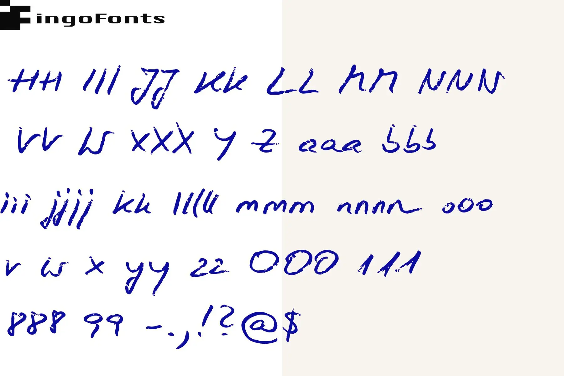 Iris Hand Font - FontPath