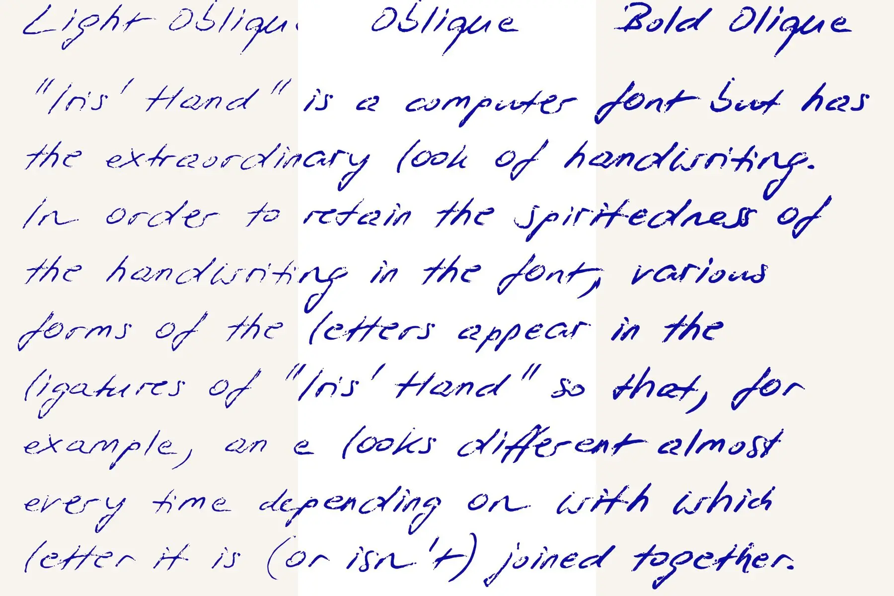 Iris Hand Font - FontPath