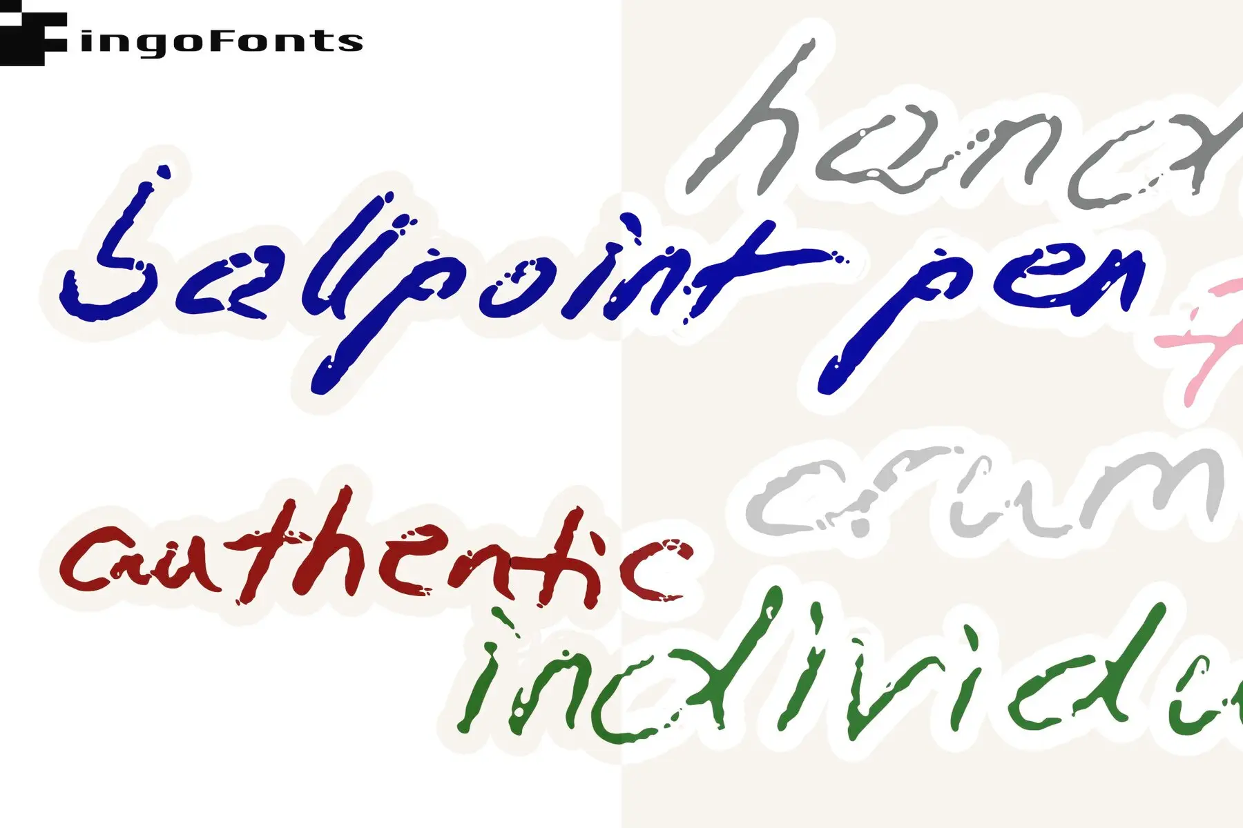 Iris Hand Font - FontPath