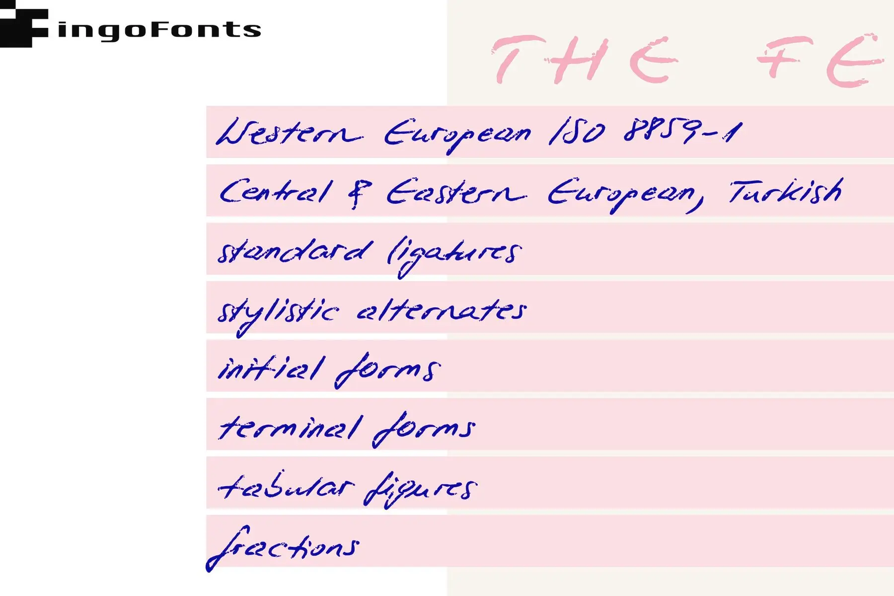 Iris Hand Font - FontPath