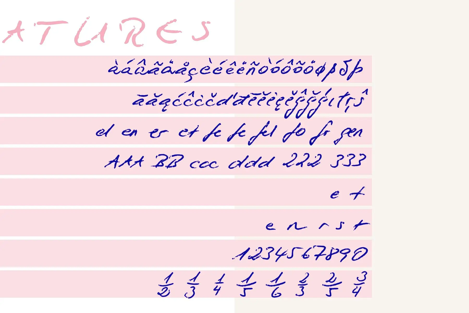 Iris Hand Font - FontPath