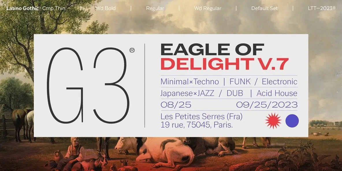 Latino Gothic Font - FontPath