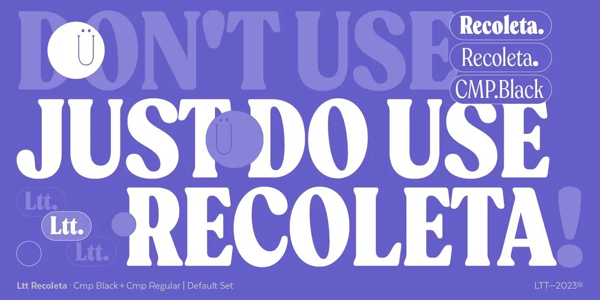 Ltt Recoleta Font - YouWorkForThem