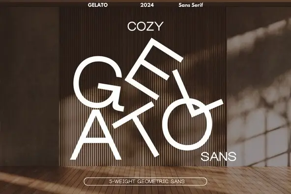 Cozy Gelato Font - YouWorkForThem