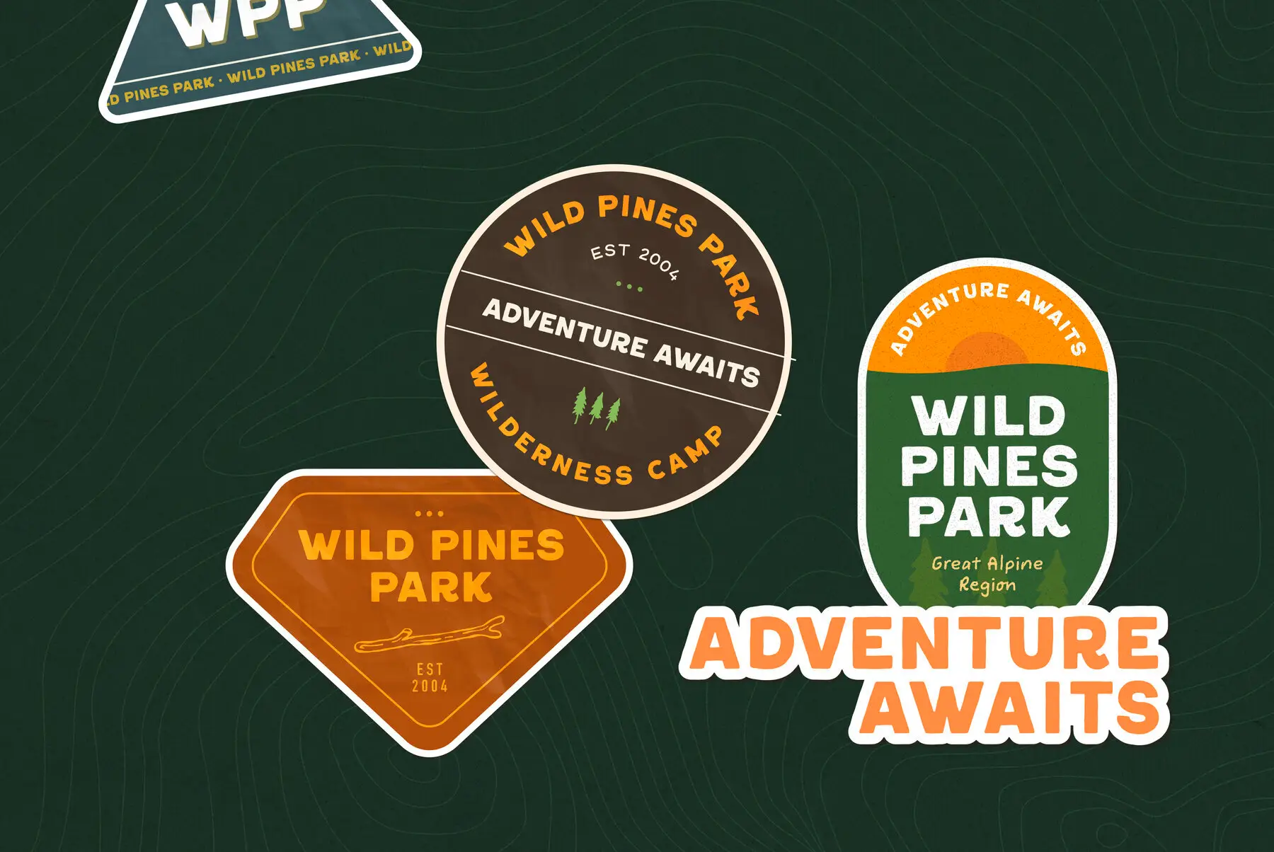 Wild Pines Park Font - YouWorkForThem