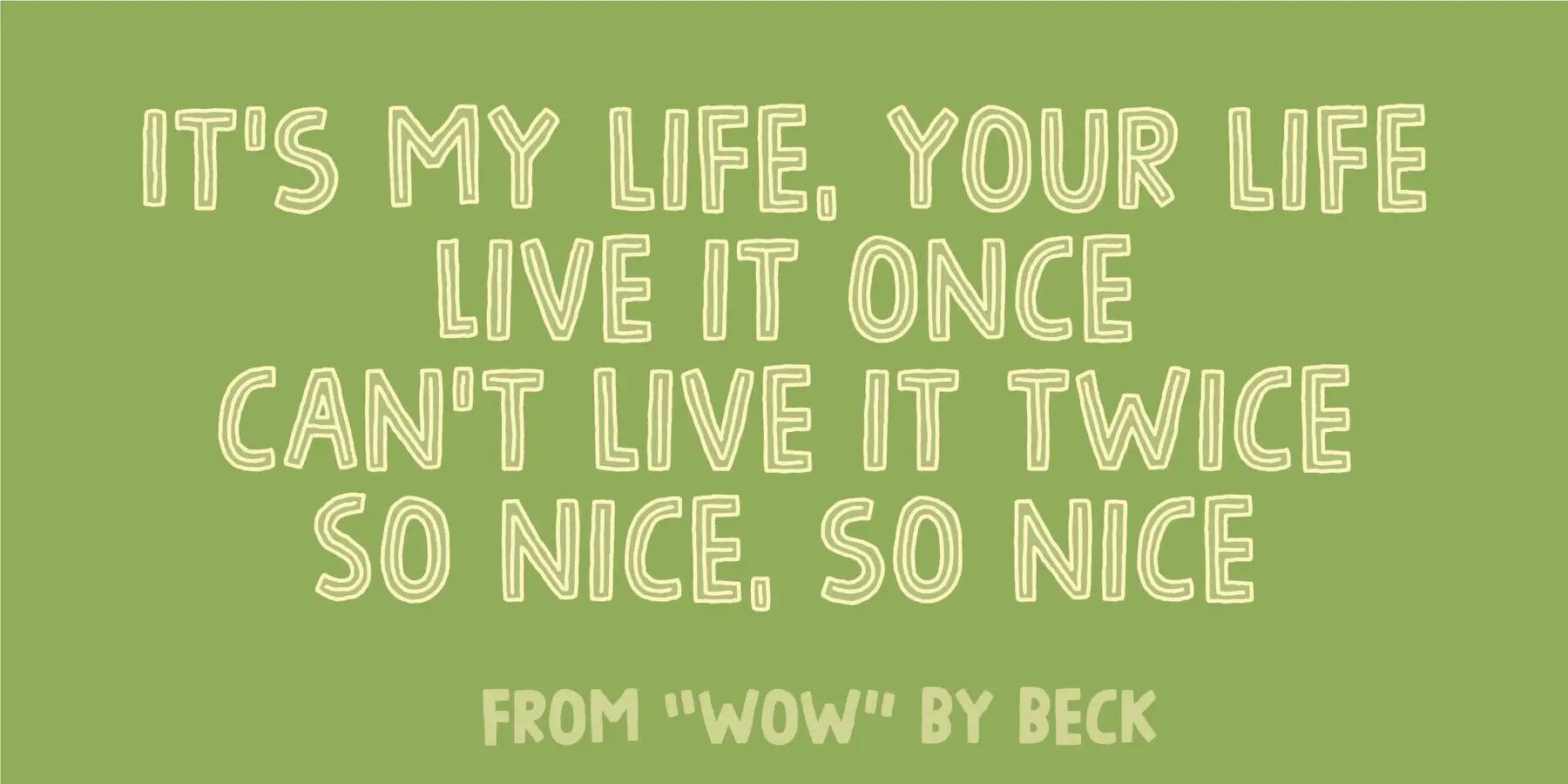 Spacy Avocado Font - YouWorkForThem