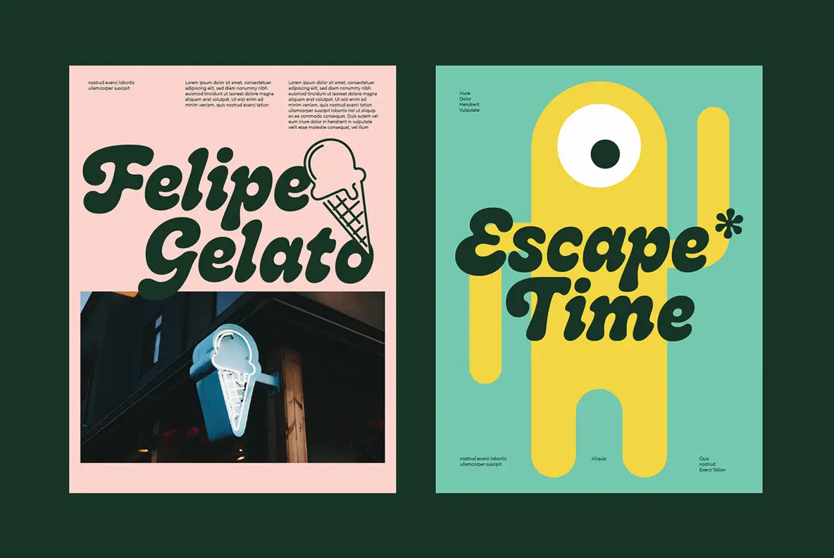 Melt Font - YouWorkForThem