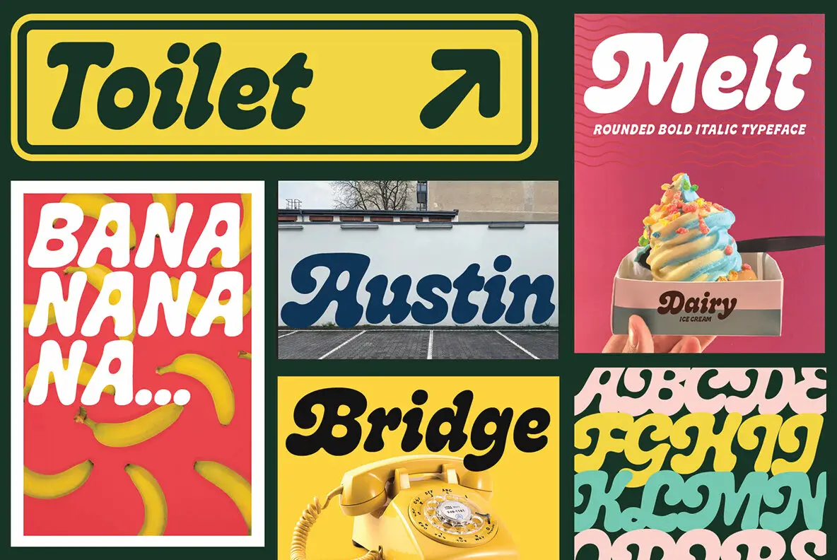 Melt Font - YouWorkForThem