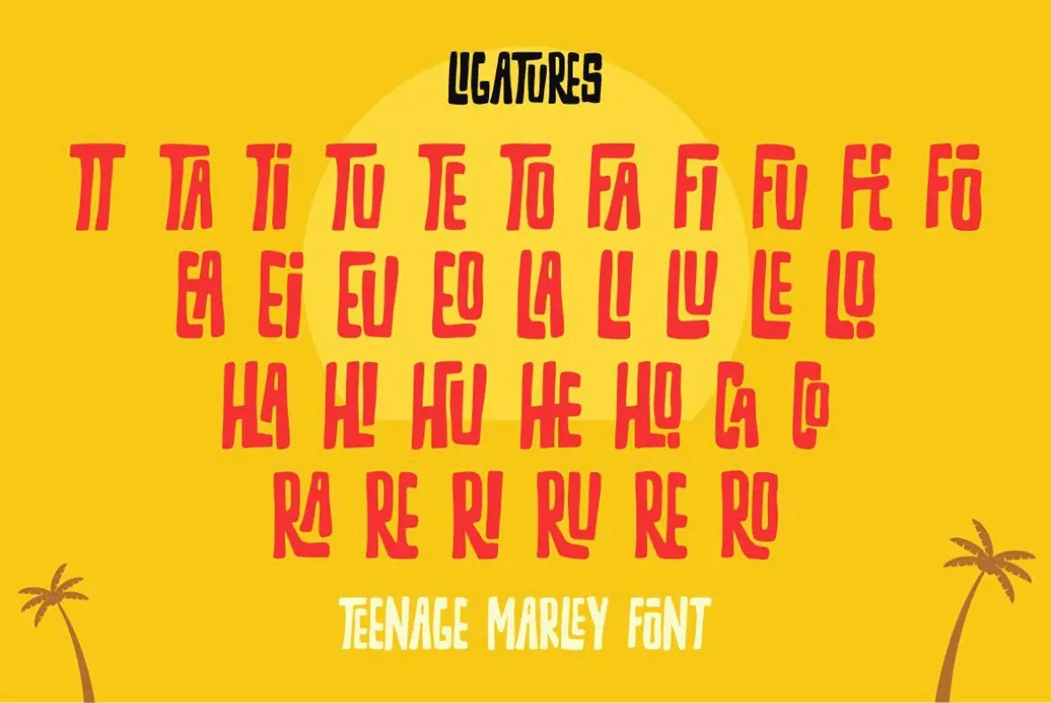 Teenage Marley Font - YouWorkForThem