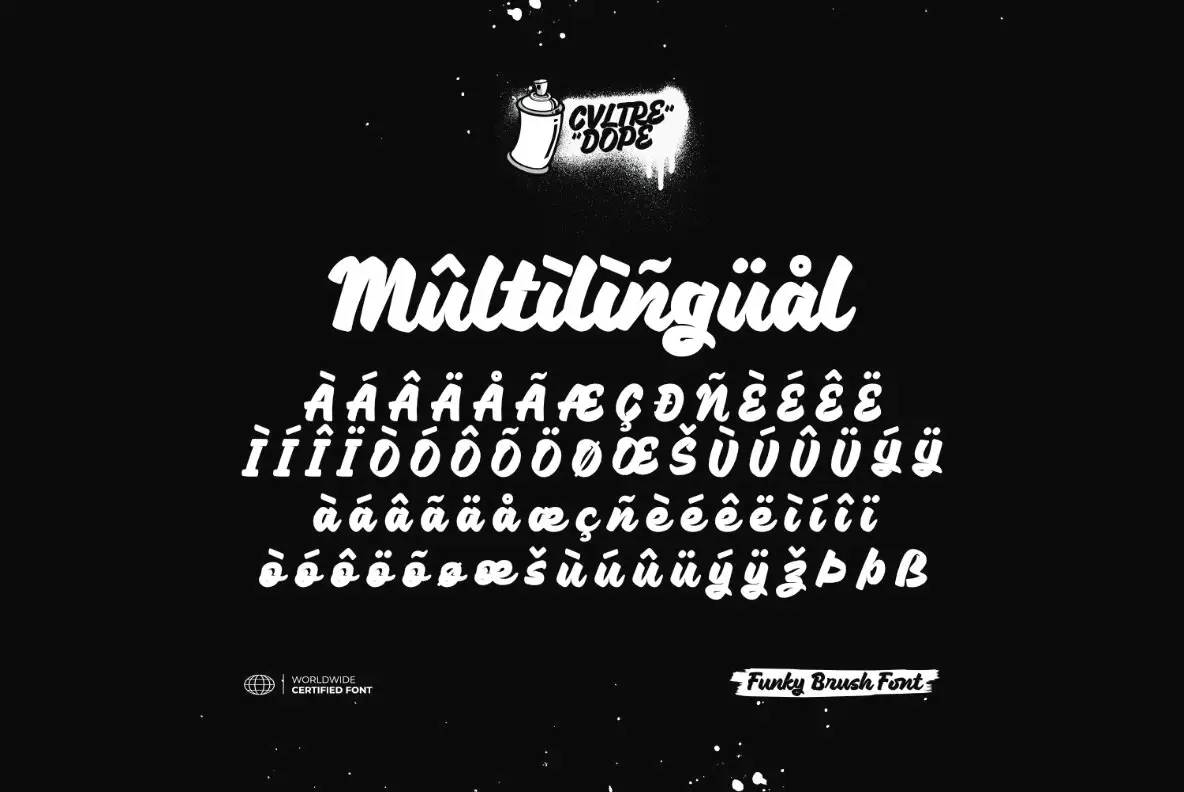 Cvltre Dope Font - YouWorkForThem