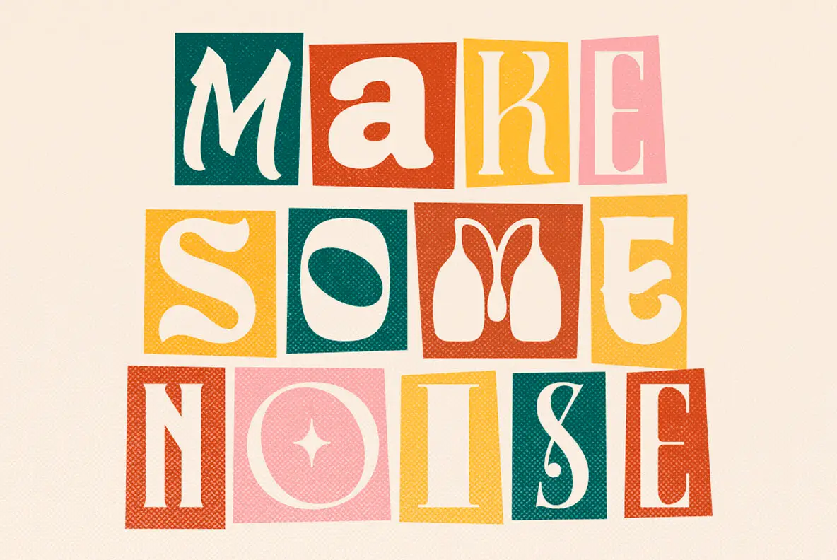 The Ransom Notes Font - YouWorkForThem