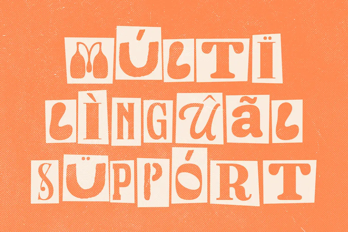 The Ransom Notes Font - YouWorkForThem