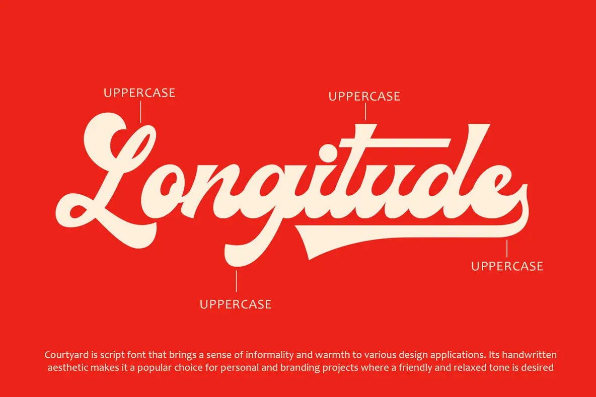 Courtyard Font - YouWorkForThem