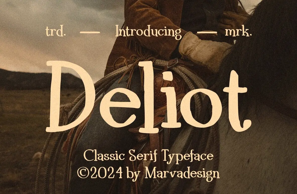 Deliot Font - YouWorkForThem