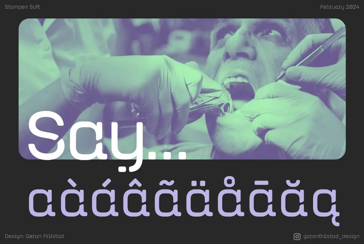 Stompen Soft Font - YouWorkForThem