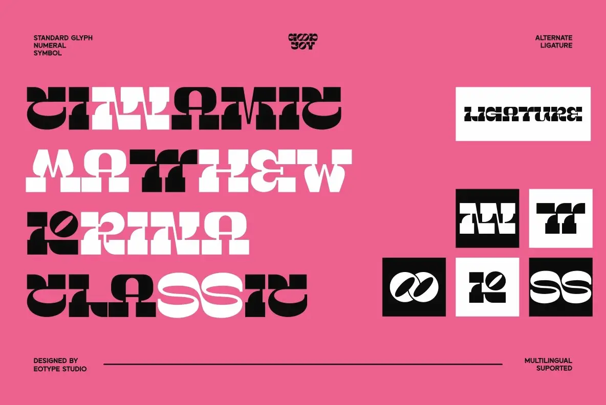 Good Joy Font - YouWorkForThem