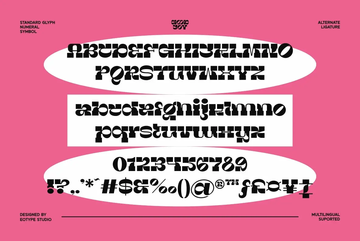 Good Joy Font - YouWorkForThem