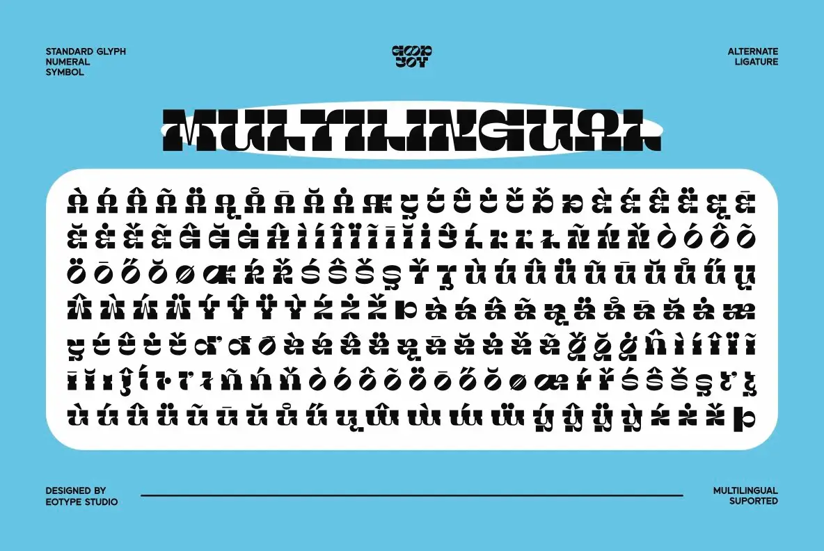 Good Joy Font - YouWorkForThem