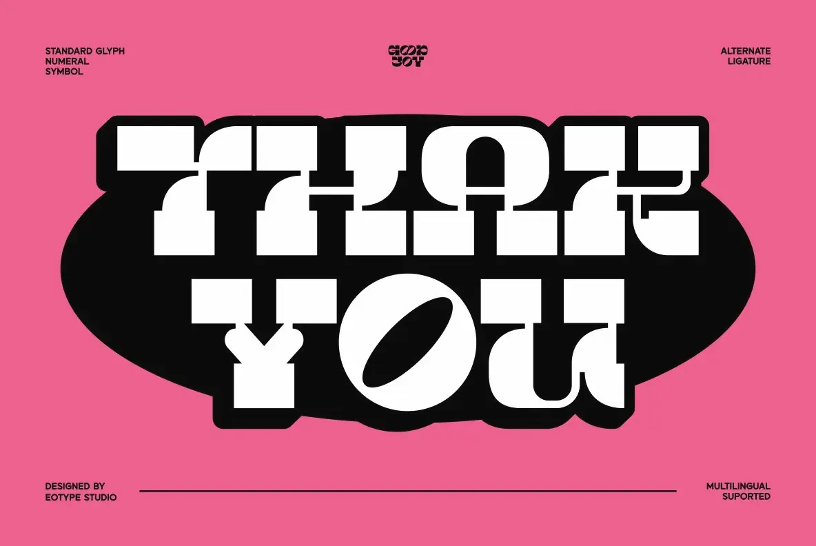 Good Joy Font - YouWorkForThem