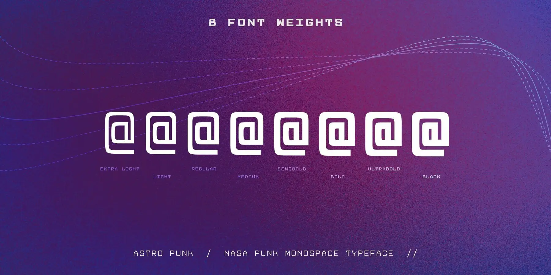 Astro Punk Font - YouWorkForThem