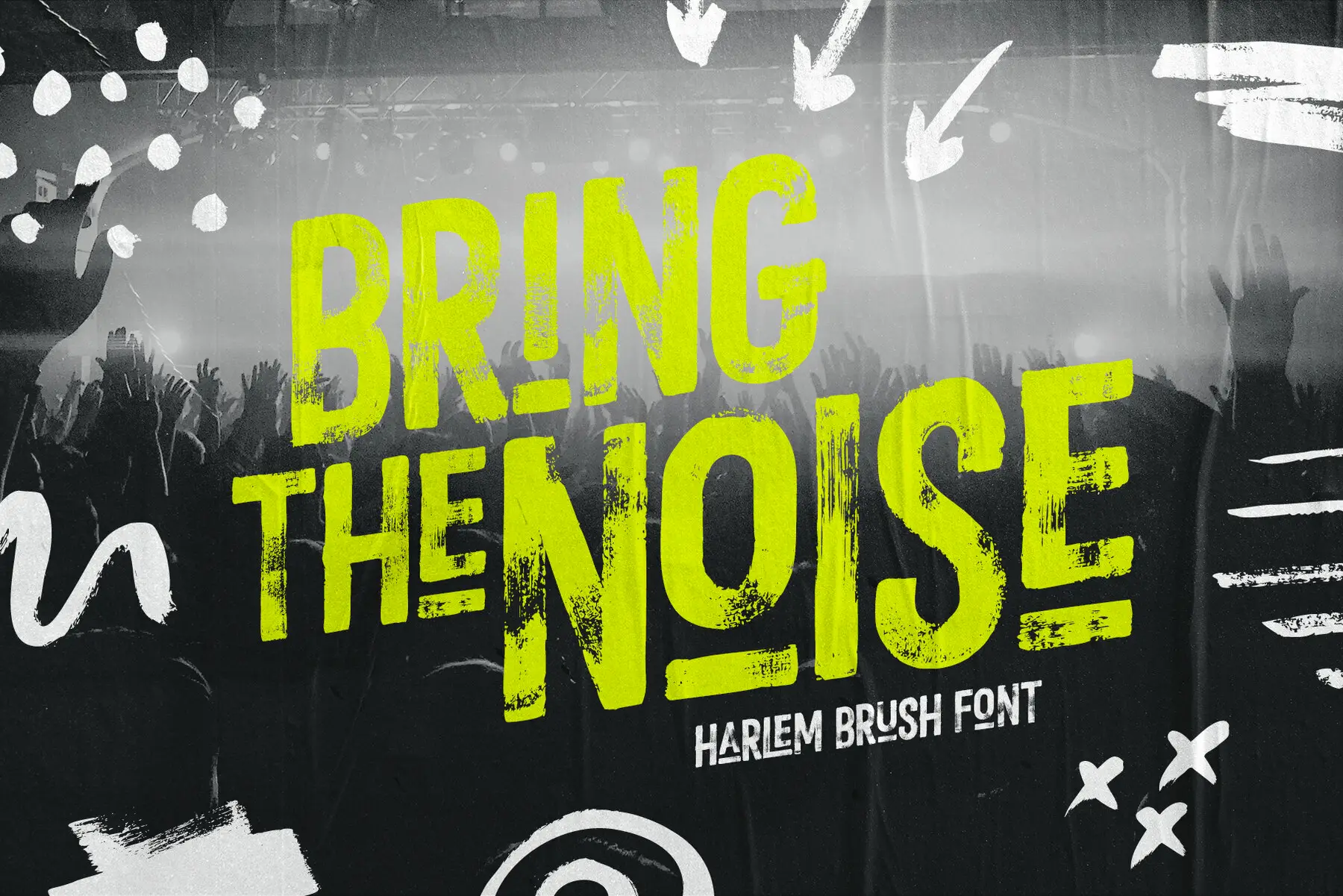 Harlem Brush Font - YouWorkForThem