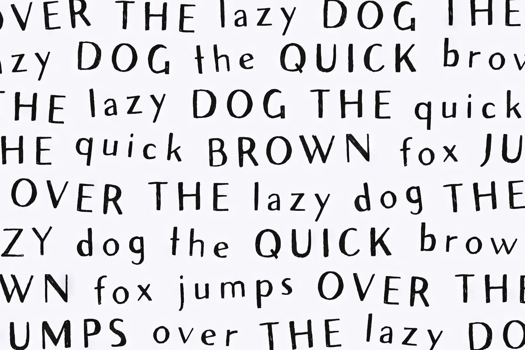 TC Avera Sans Sketch Font - FontPath