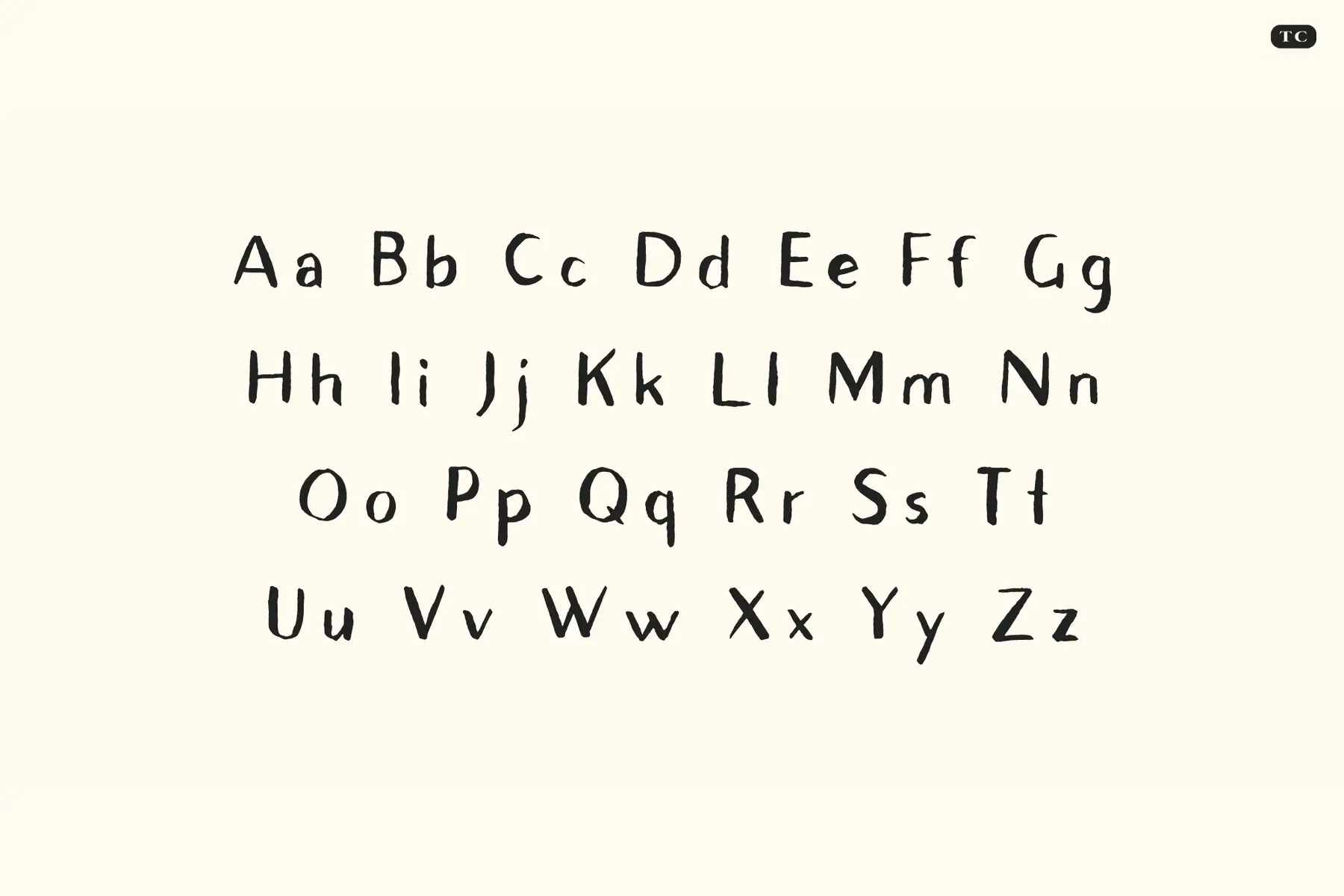 TC Avera Sans Brush Font - YouWorkForThem